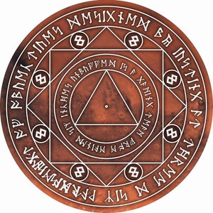 Neoprene Objective Marker Set - Mars Spell Circle - Etsy