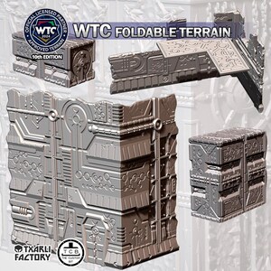 WTC 40K Folding Terrain - Necron - Etsy