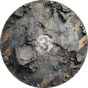 Warhammer 40K Neoprene Objective Marker Set - 7.57" - Chapter Approved ...