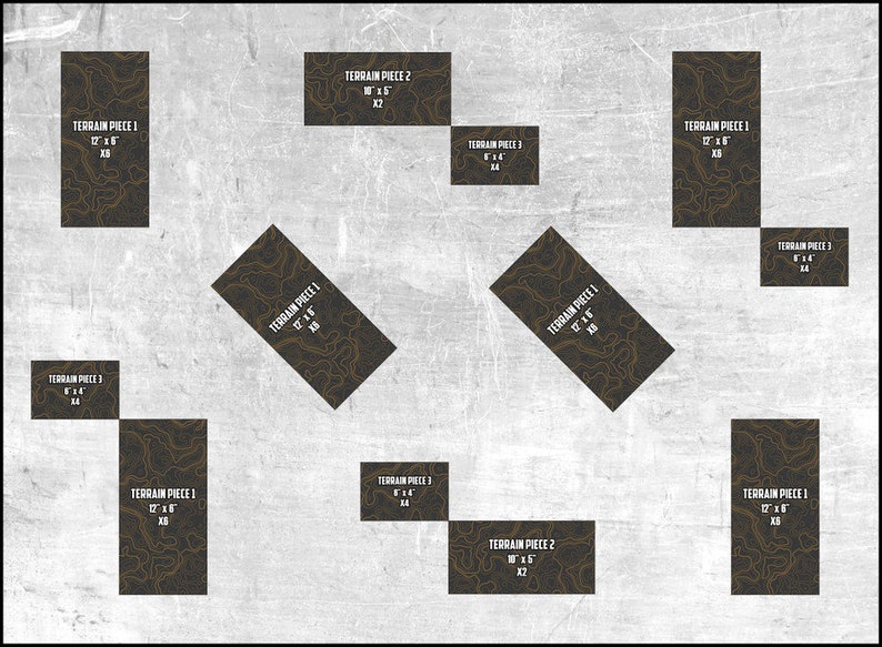 Warhammer 40K Neoprene Terrain Mats – Chapter Approved 2025 - Etsy