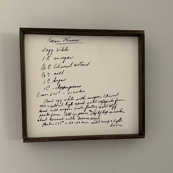 Handwritten Sign - Etsy