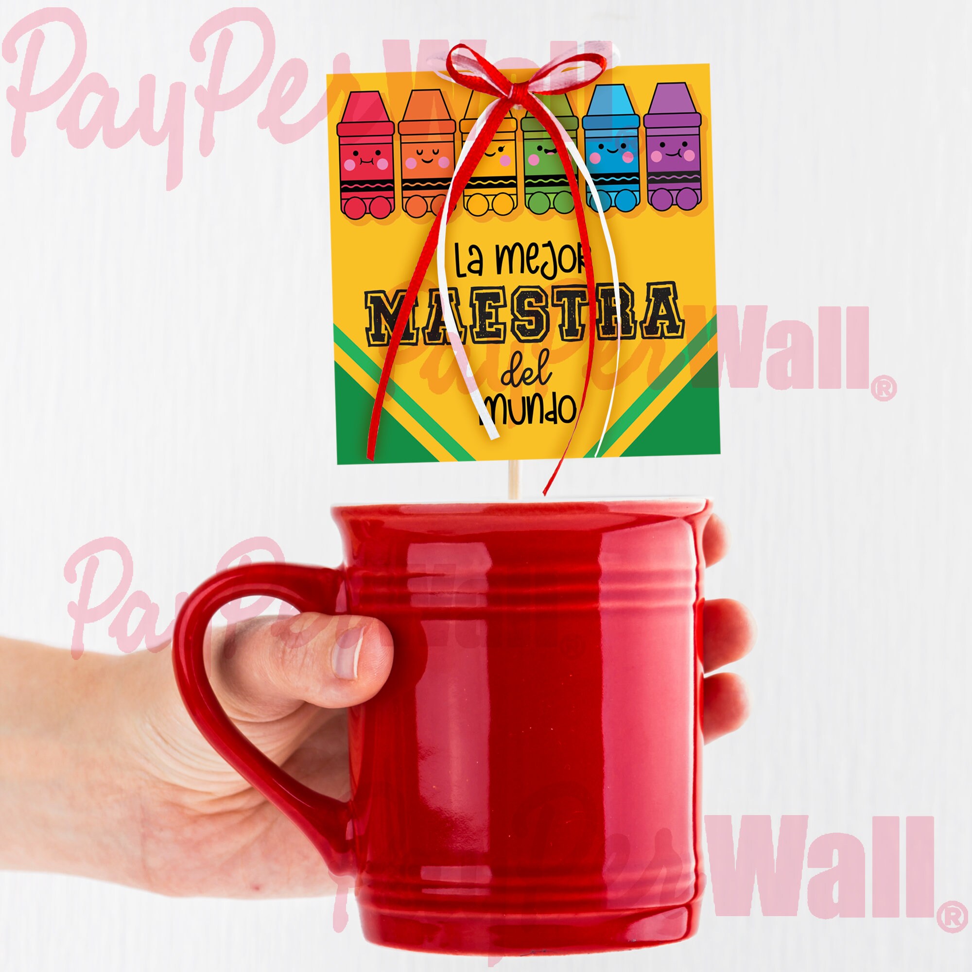 La Mejor Maestra Del Mundo Square Teacher Appreciation Printable Square ...