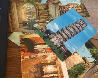 Italian postcards | Etsy