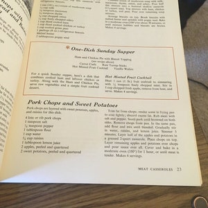 The Sunset Casserole Book 1971 Softcover Cookbook - Etsy