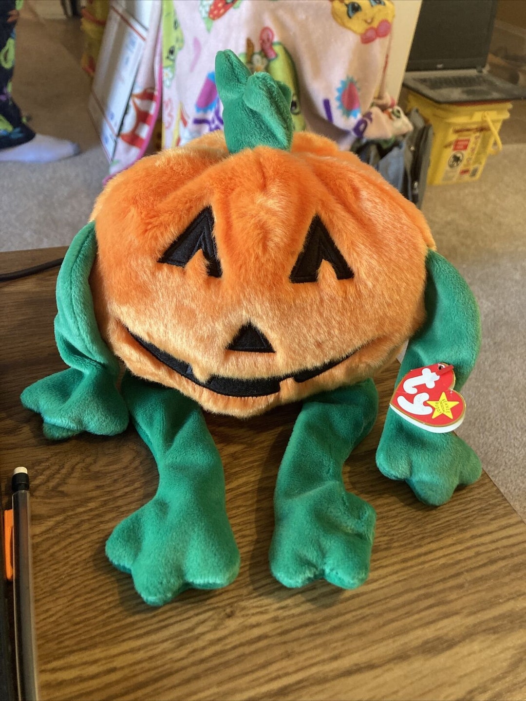 Ty Original Beanie Buddies Collection 1999 Pumkin the Pumpkin - Etsy
