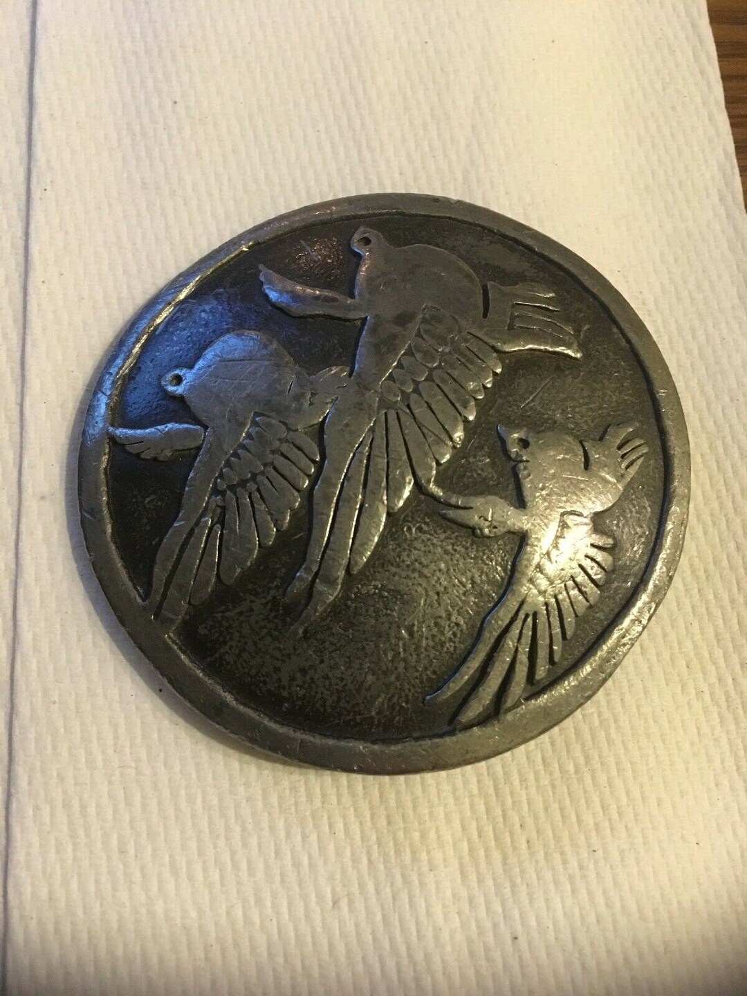 Vintage Belt Buckle Birds, Pewter Laventa Co, Bloomington IN - Etsy