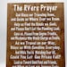 Rvers Prayer Wood Sign: Rustic Camper Decor, Traveler Gift - Etsy