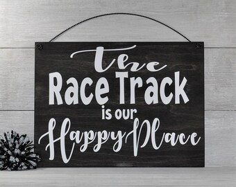 Race Track Signs | Etsy