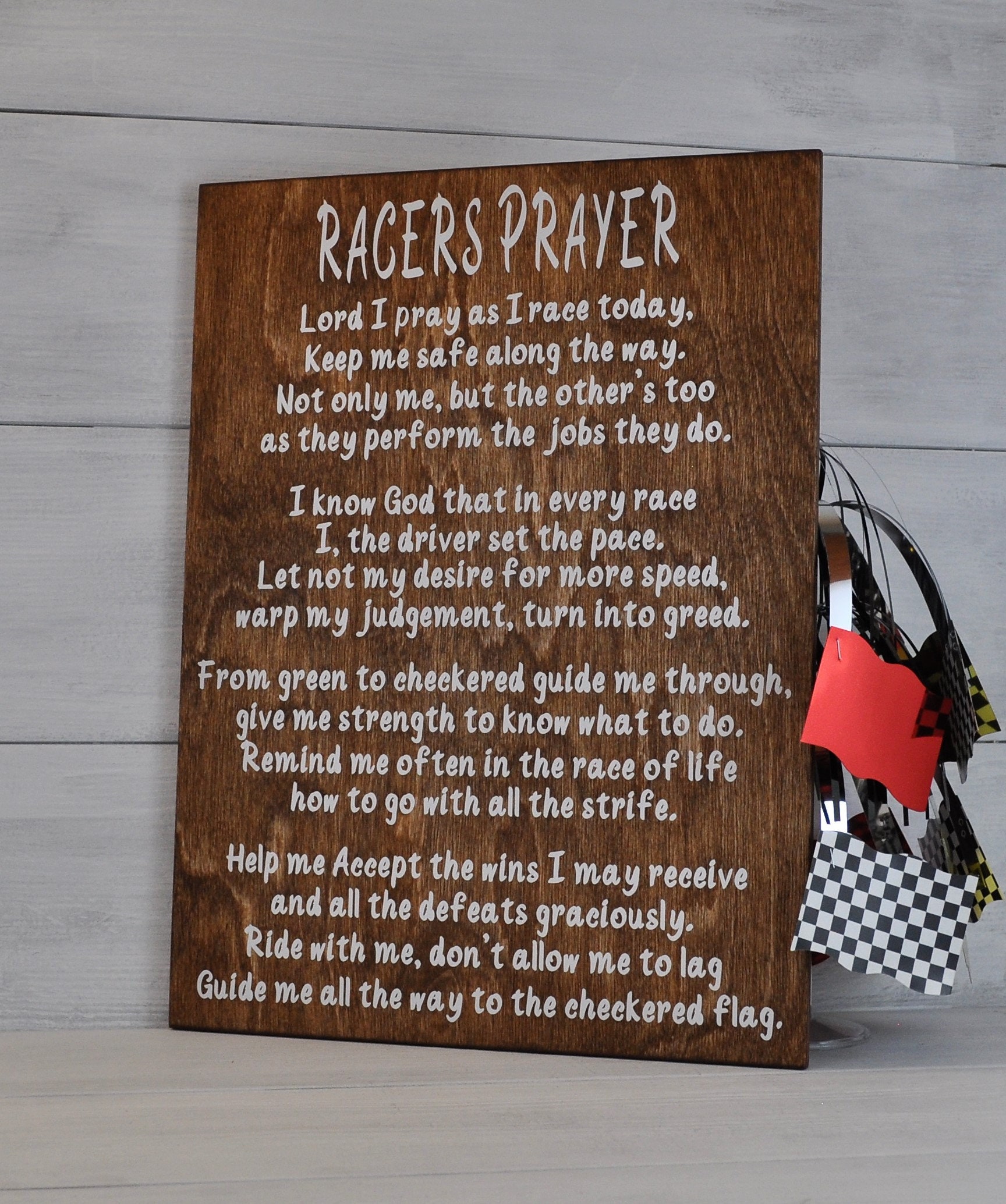 Racers Prayer