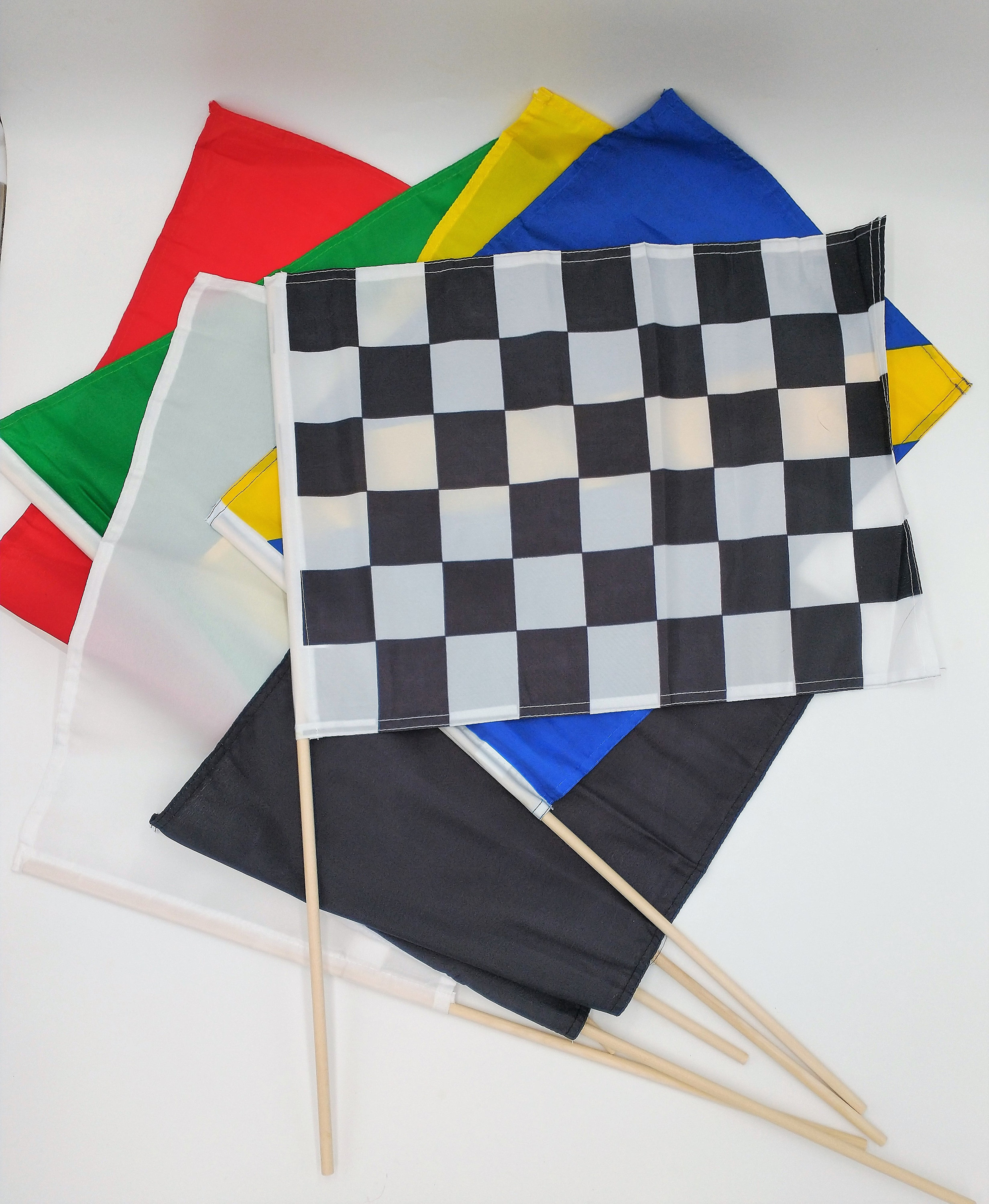 Racing . Racing Flags . Sports Gift . Set of 7 Flags . Nascar Racing ...