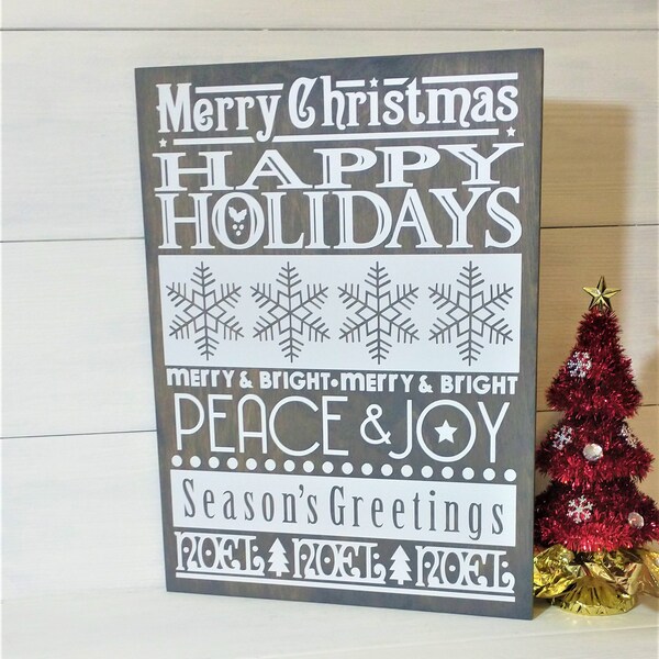 Holiday Subway Art - Etsy