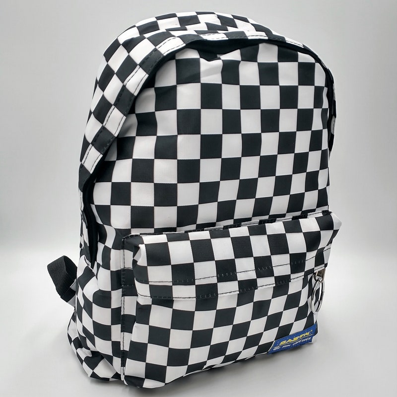 Black and White Backpack - Etsy