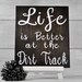 Life Doesn't Have to Be Perfect to Be Wonderful Wood Sign . Wall ...