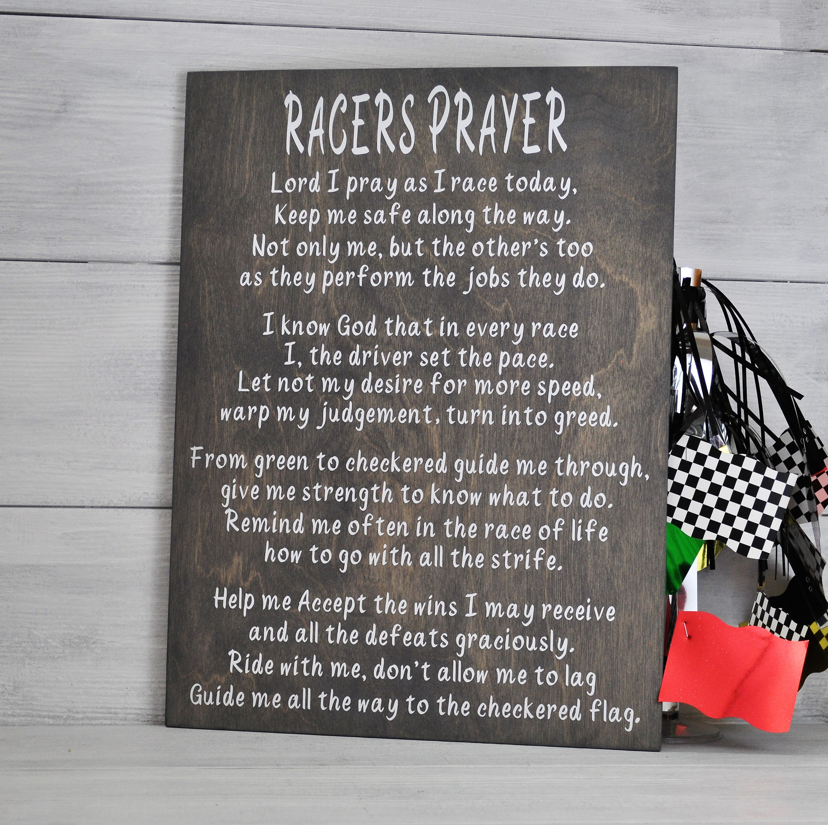 Racers Prayer