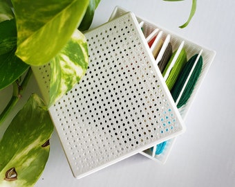 Cross Stitch Storage Box - Etsy