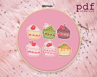 Cross Stitch Cake - Etsy