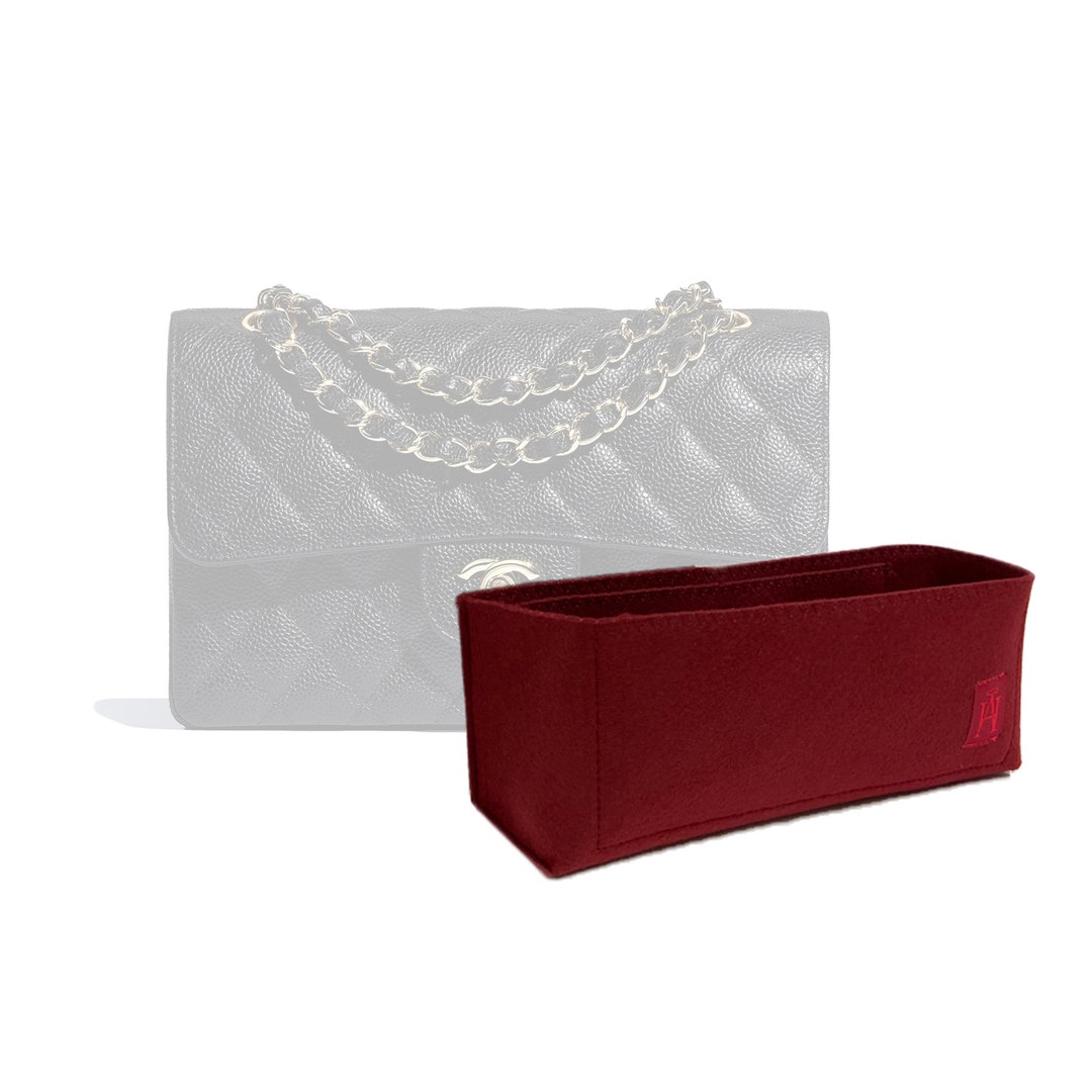 Small Classic Flap Bag Insert / Handbag Liner / Bag Organizer Handmade ...