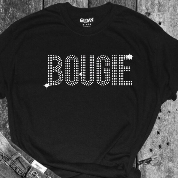 Rhinestone Tee - Etsy