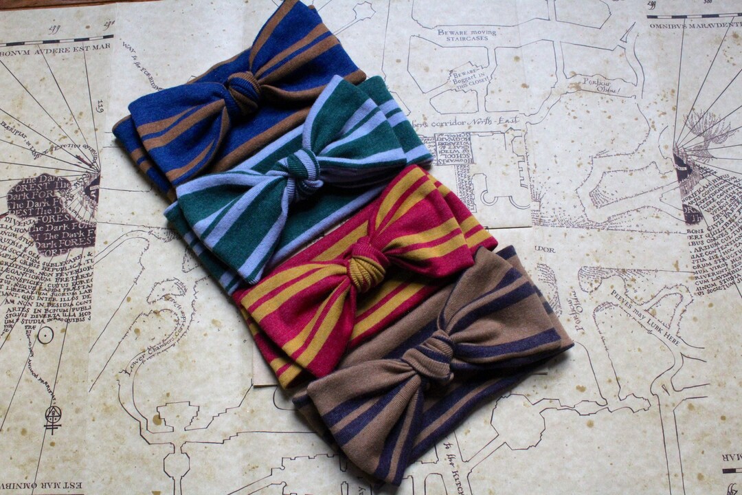 Wizard Baby Bow, Wizard School Hair Bows, Wizard House Baby Headband ...