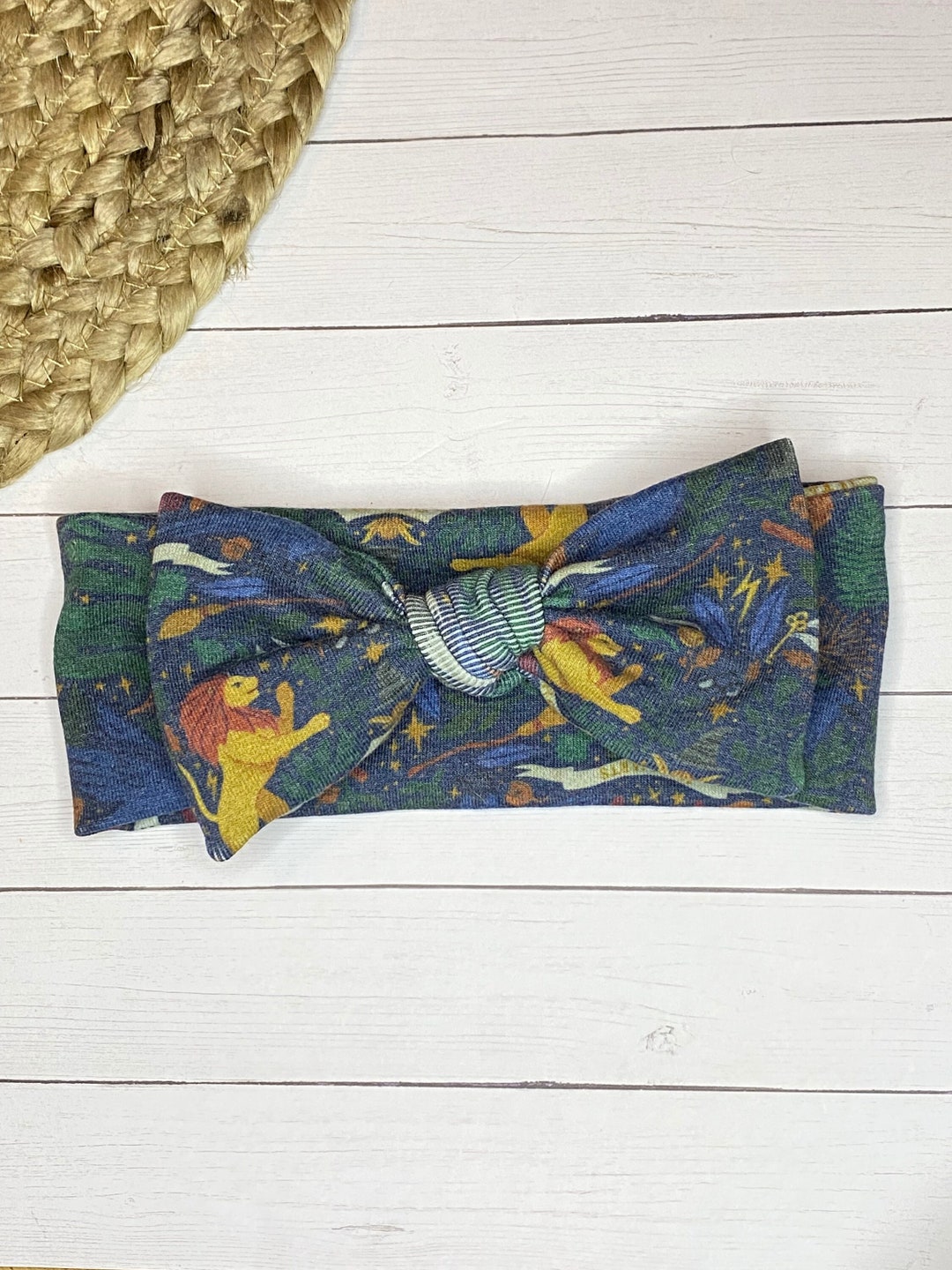 Wizard House Baby Headband, Wizard School House Hair Bow, Wizard School ...