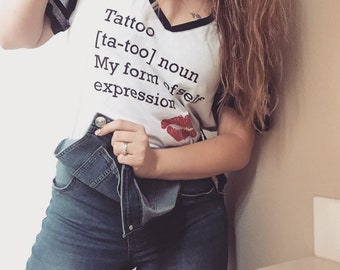 Tattoo tshirt | Etsy