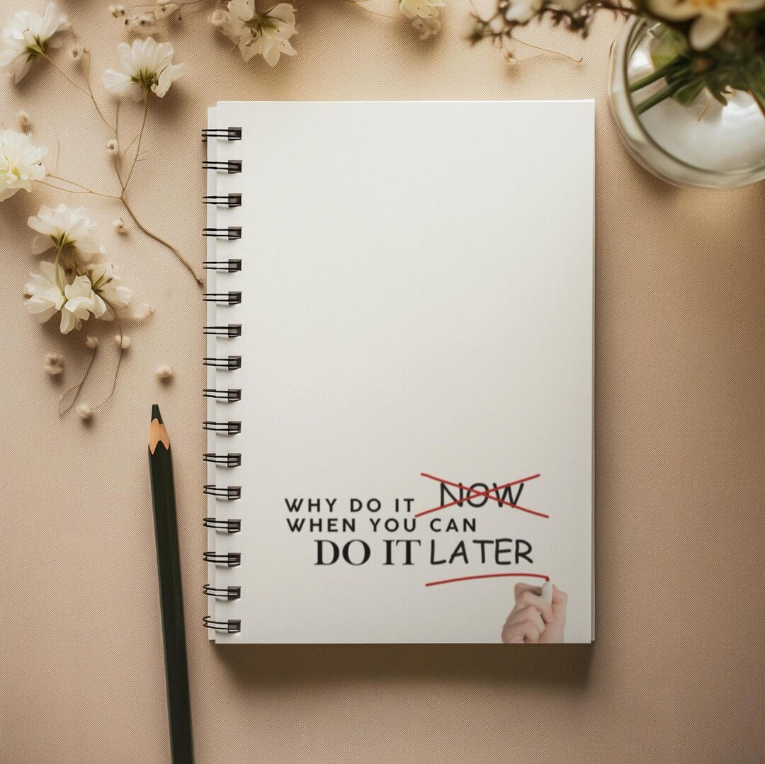 Motivational Journal, Back to School, Notebook, Self-care, Funny Notebook, Daily Planner, to Do ...