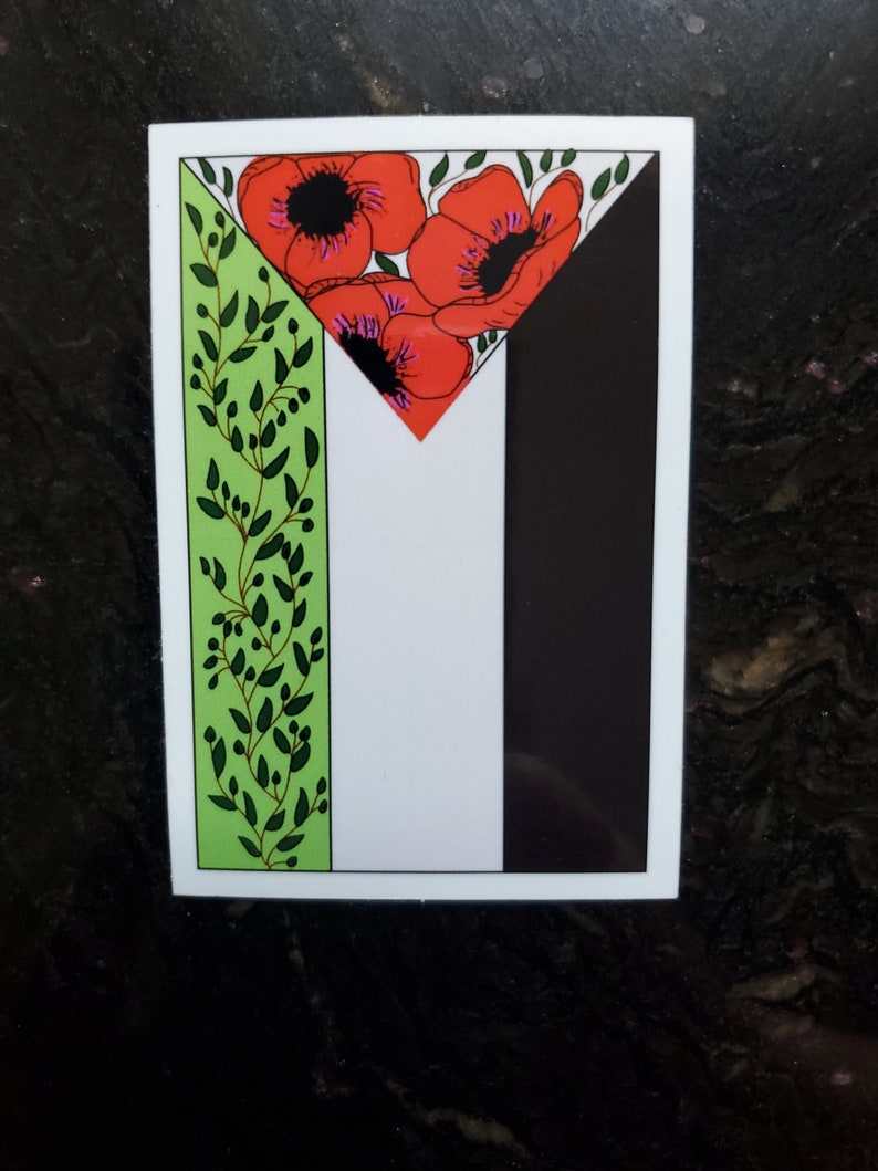 Palestine Flag Sticker - Etsy
