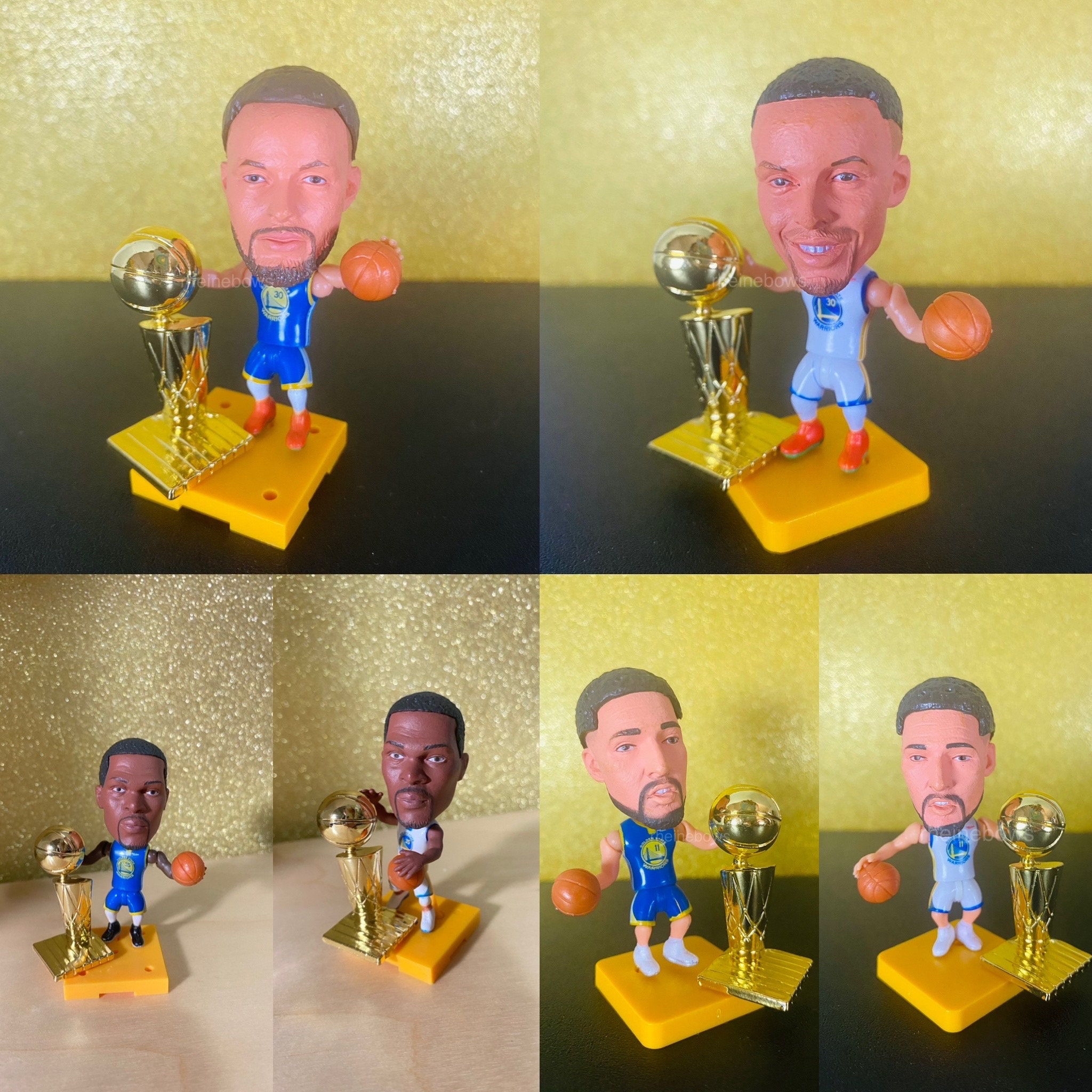 NBA Mini Action Figure Players Basketball Trophy Champions - Etsy
