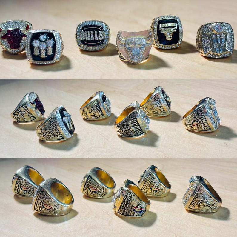 NBA NFL Replica Championship Rings Set Custom - Etsy