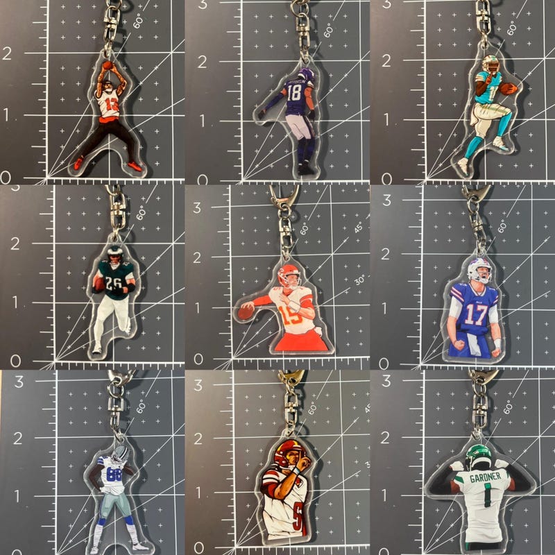 Nfl Player Chains - Etsy