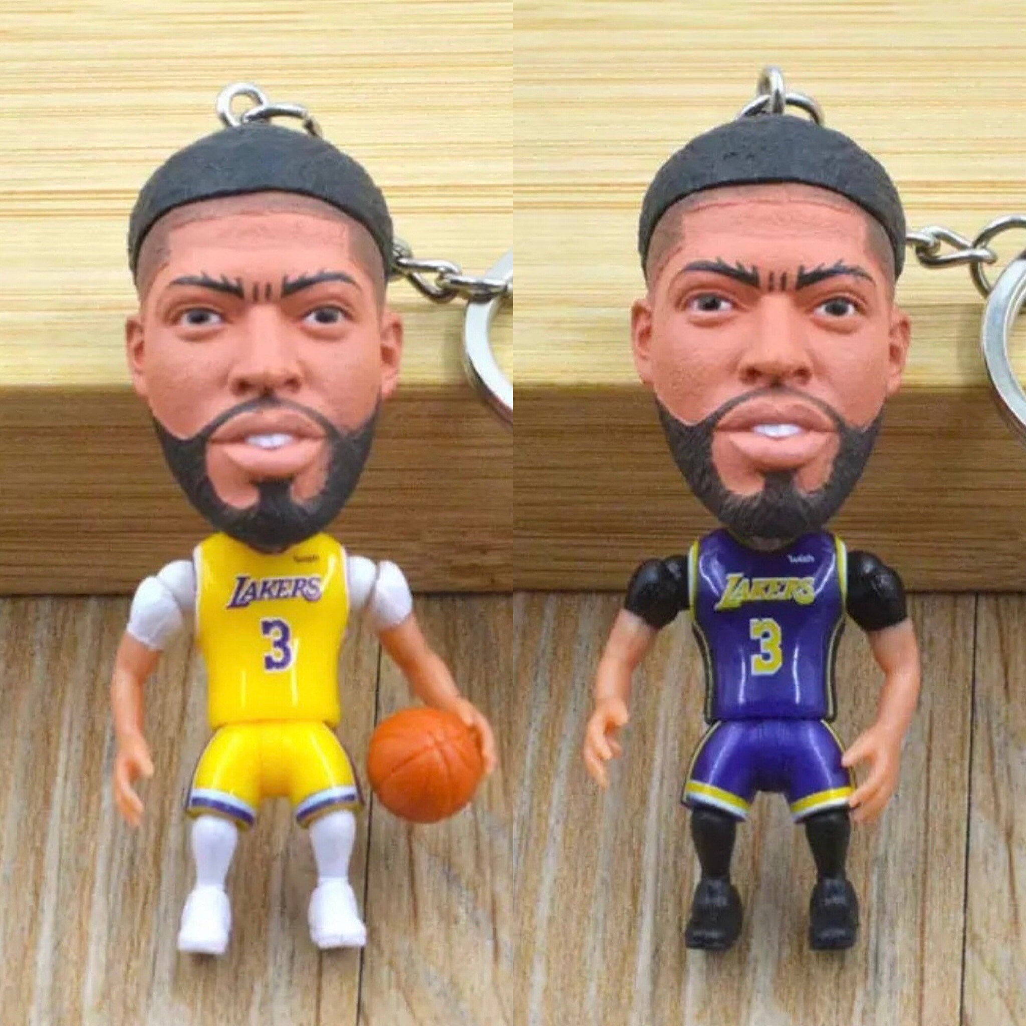NBA Mini Figure Player Keychain Basketball Souvenir - Etsy