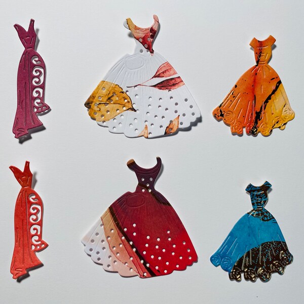 Paper Cut Out Dress - Etsy