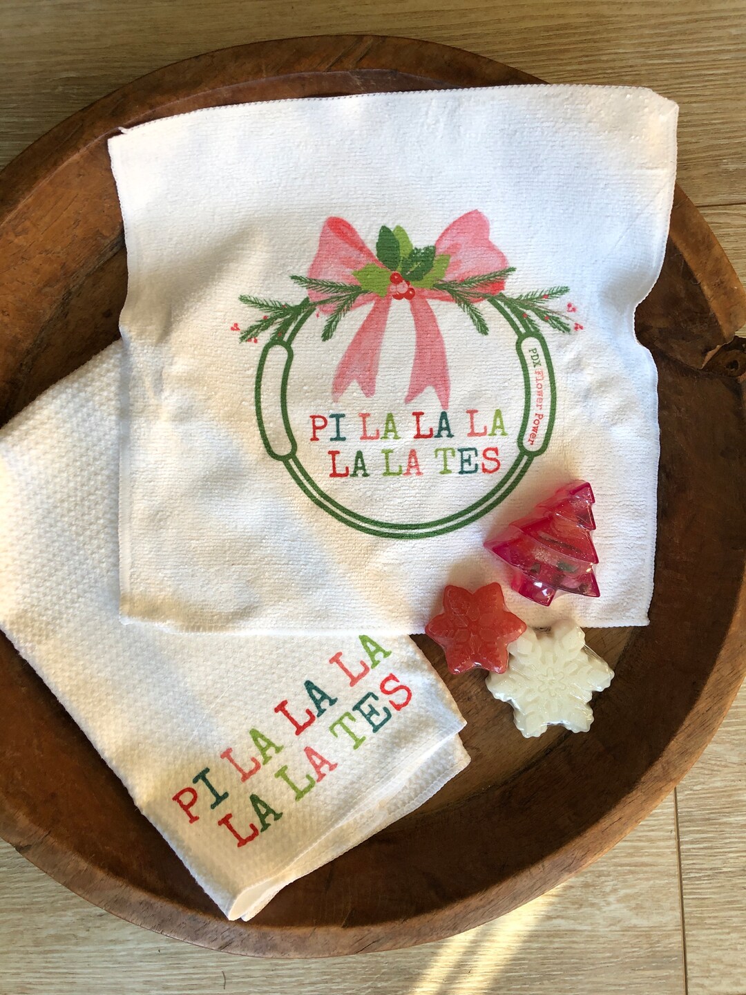 Pilates Gift Set, Pilates Holiday Magic Circle Towel Set With Soap ...
