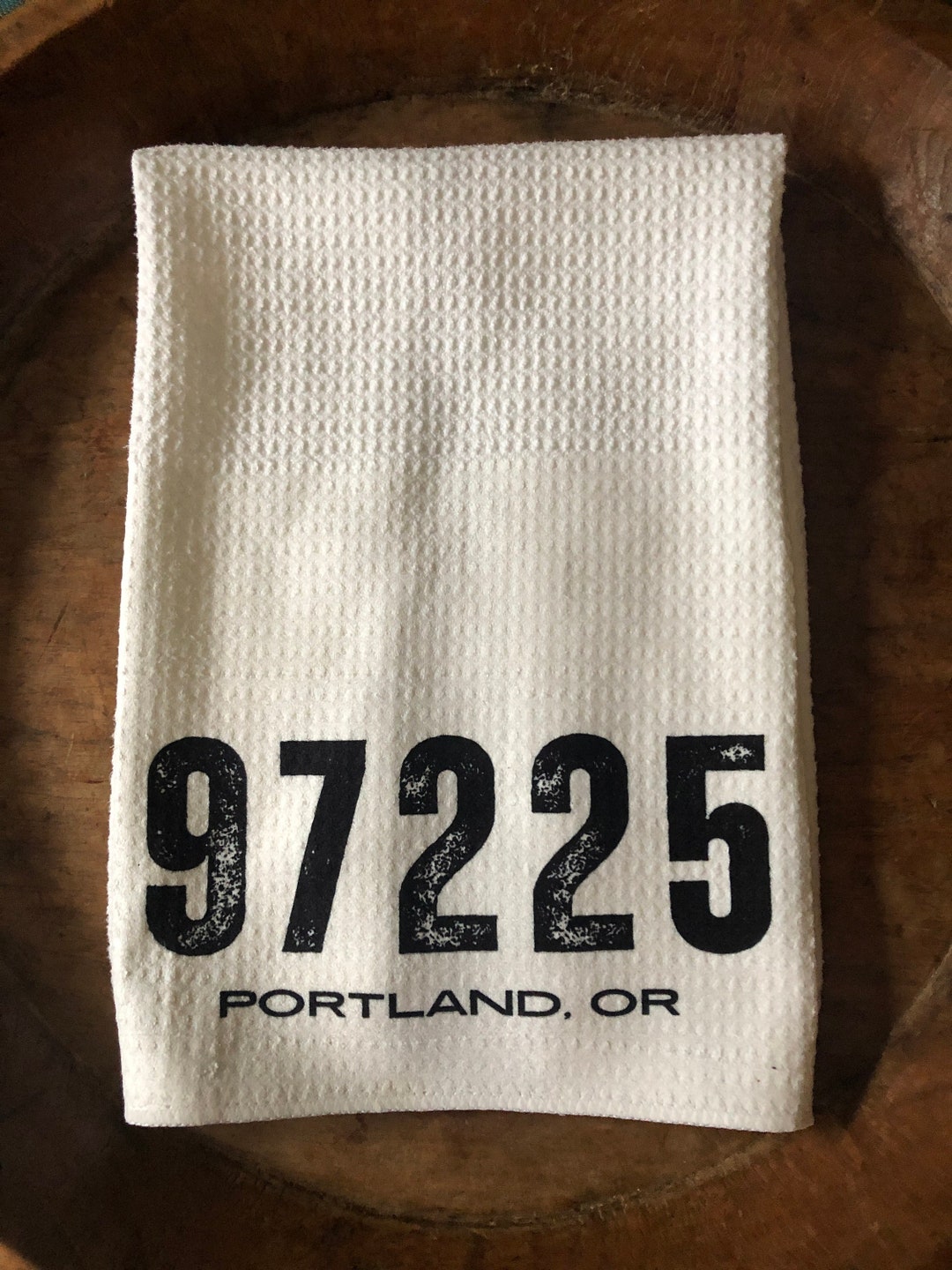 Custom Zip Code Towels, Zip City & State Towel, Housewarming Zip Code ...