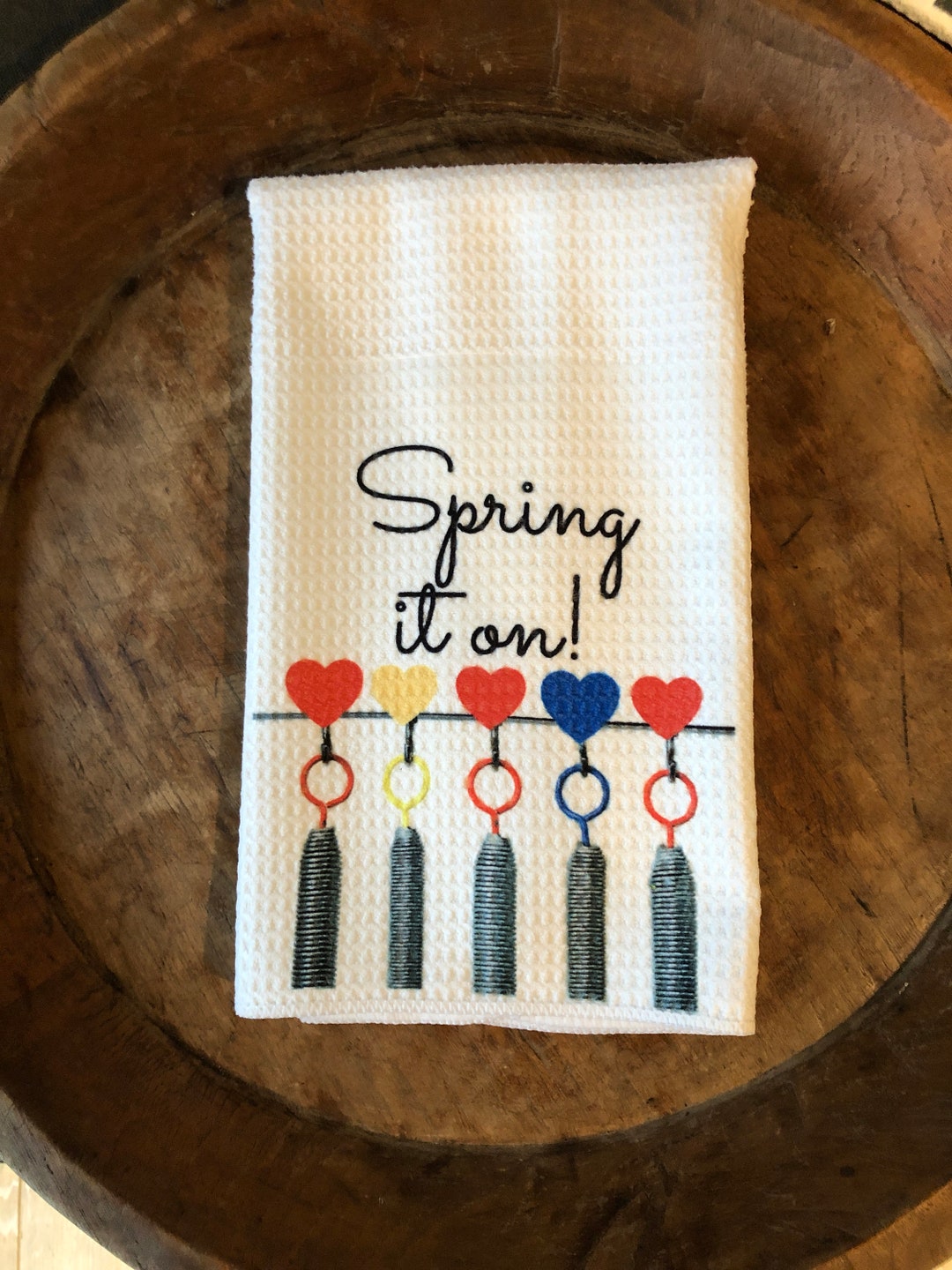 Pilates Reformer Fun Towel. PDX Flower Power "spring It On" Fun ...