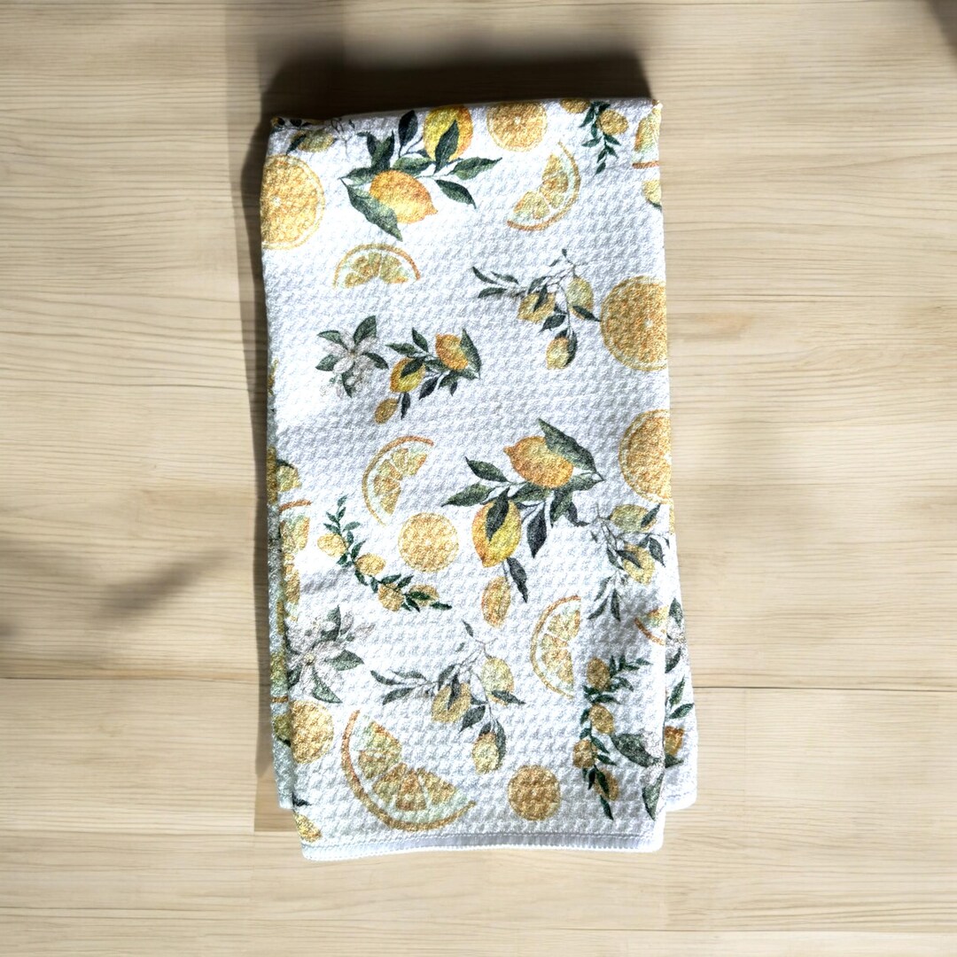 Lemon Towel, Lemon Gifts, Hostess Gifts, Thank You Gifts, Gift for Her ...