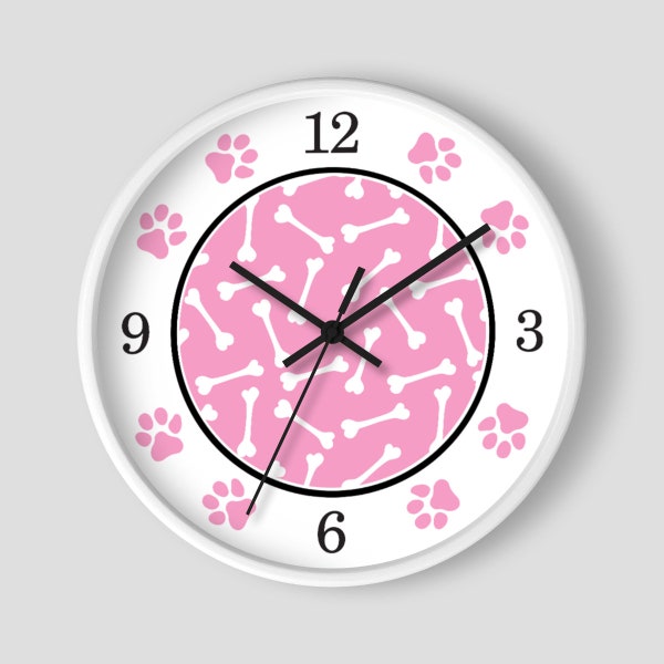 Dog Clock - Etsy