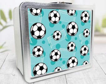 Soccer Lunch Box | Etsy