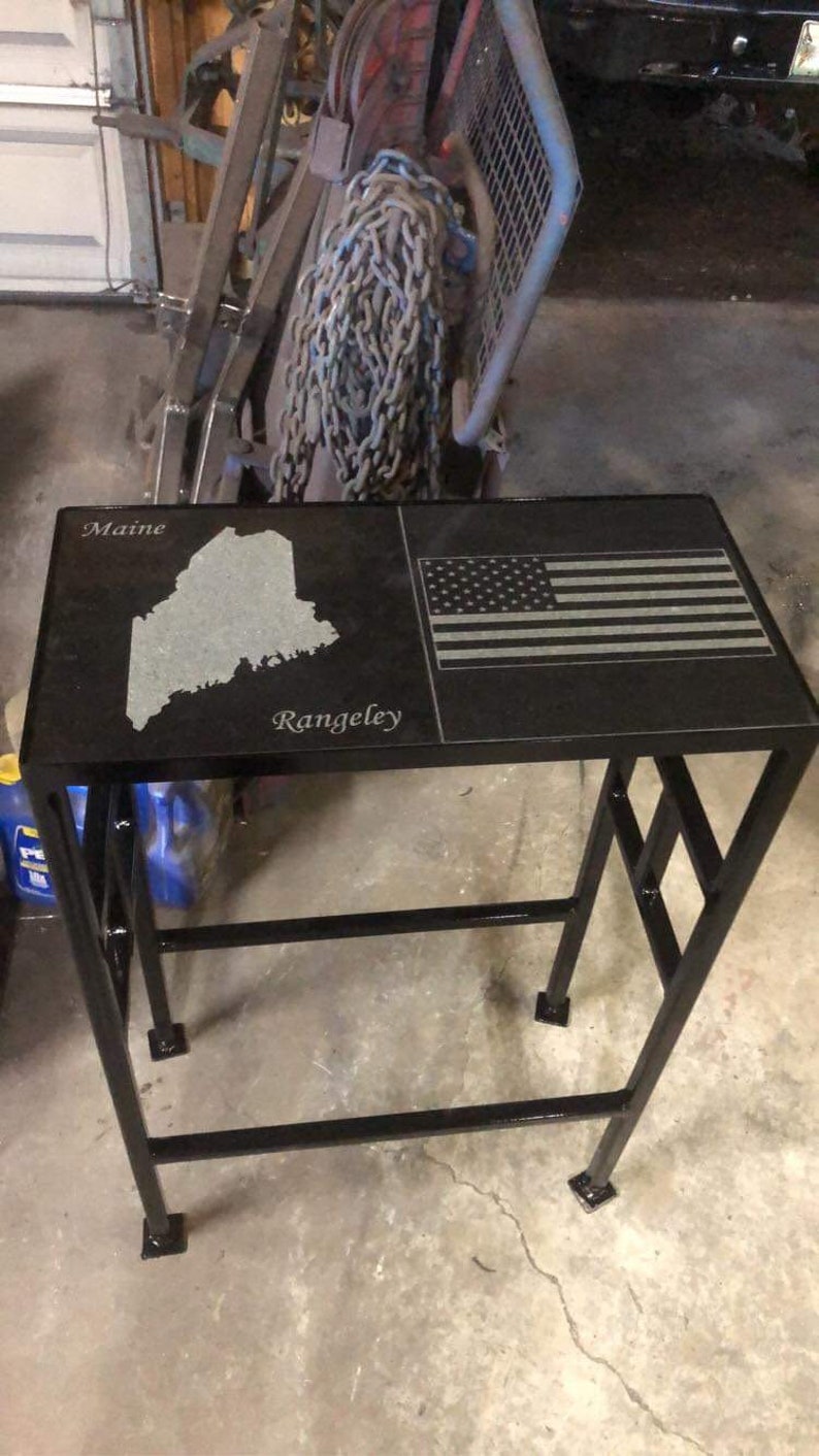 Custom Granite Tile Tables - Etsy
