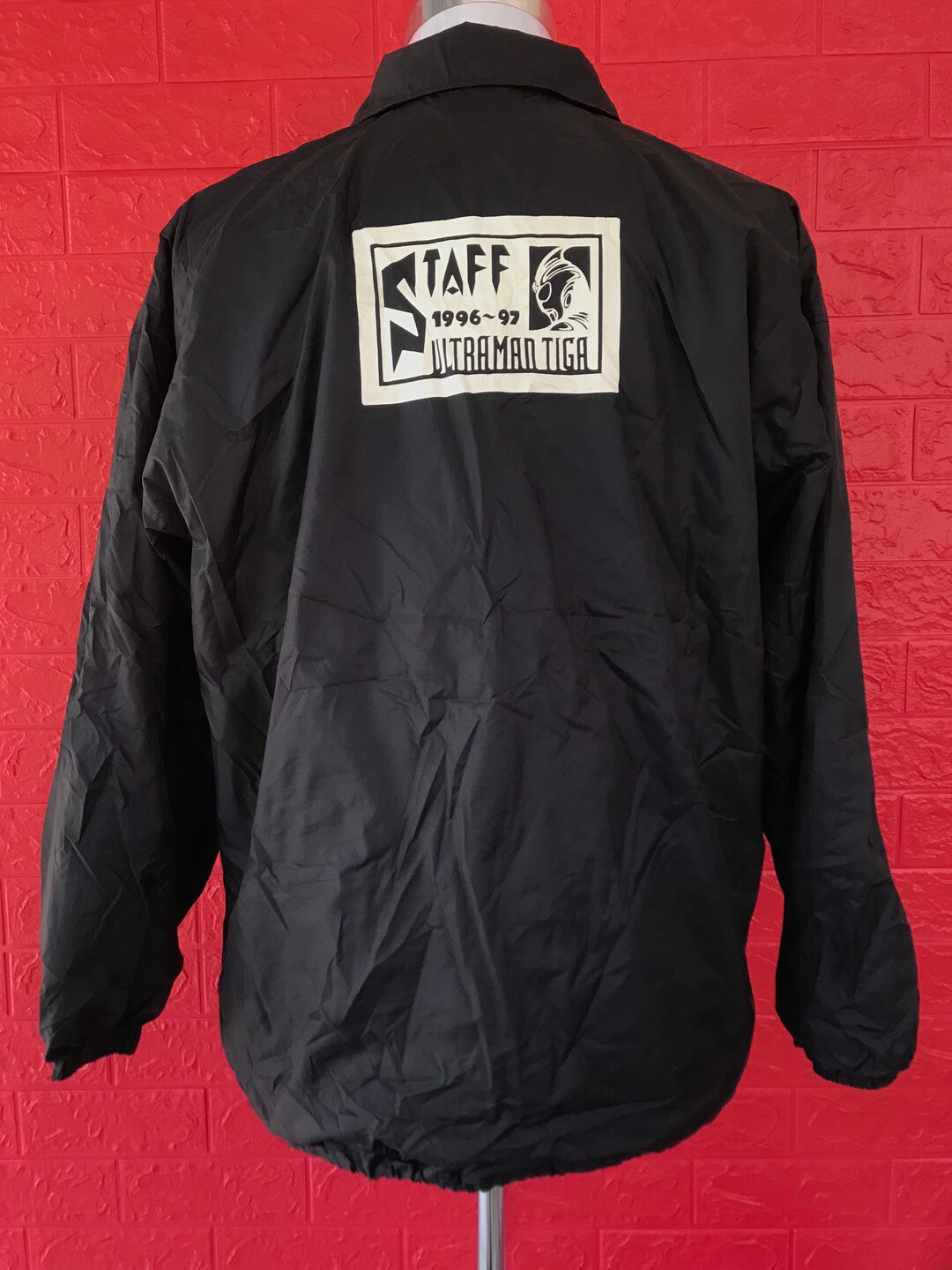 Rare!!! VTG Ultraman Tiga Jacket Staff 1996-1997 Sz XL - Etsy