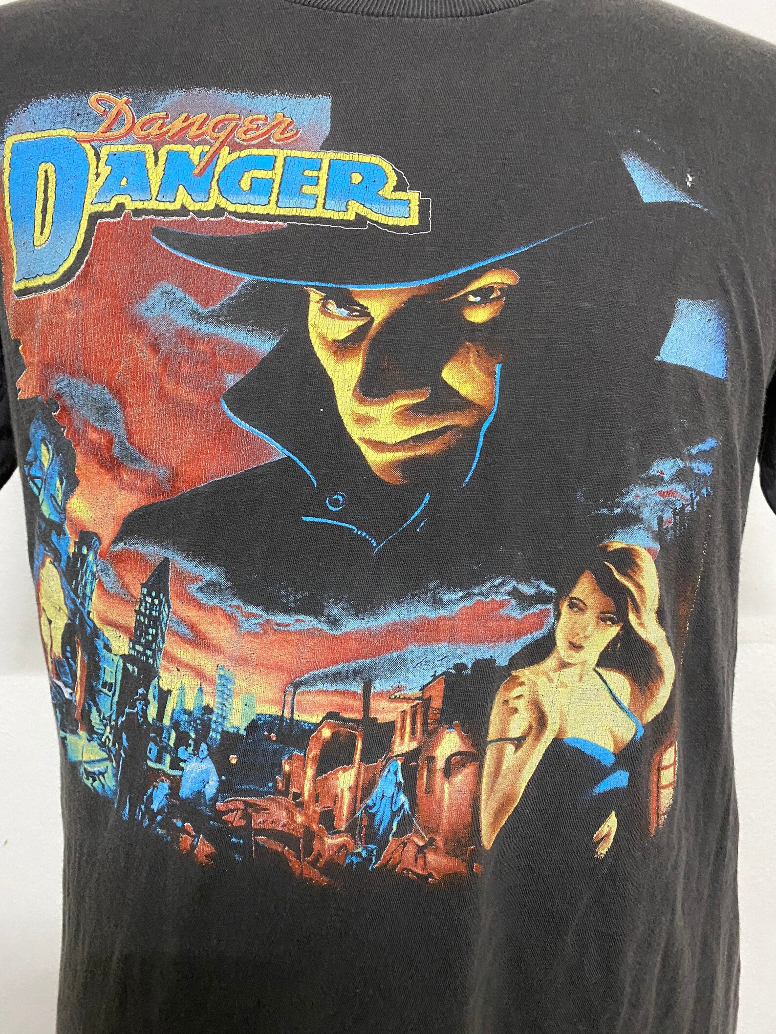 Vintage DANGER DANGER Band Tshirt Sz L - Etsy UK