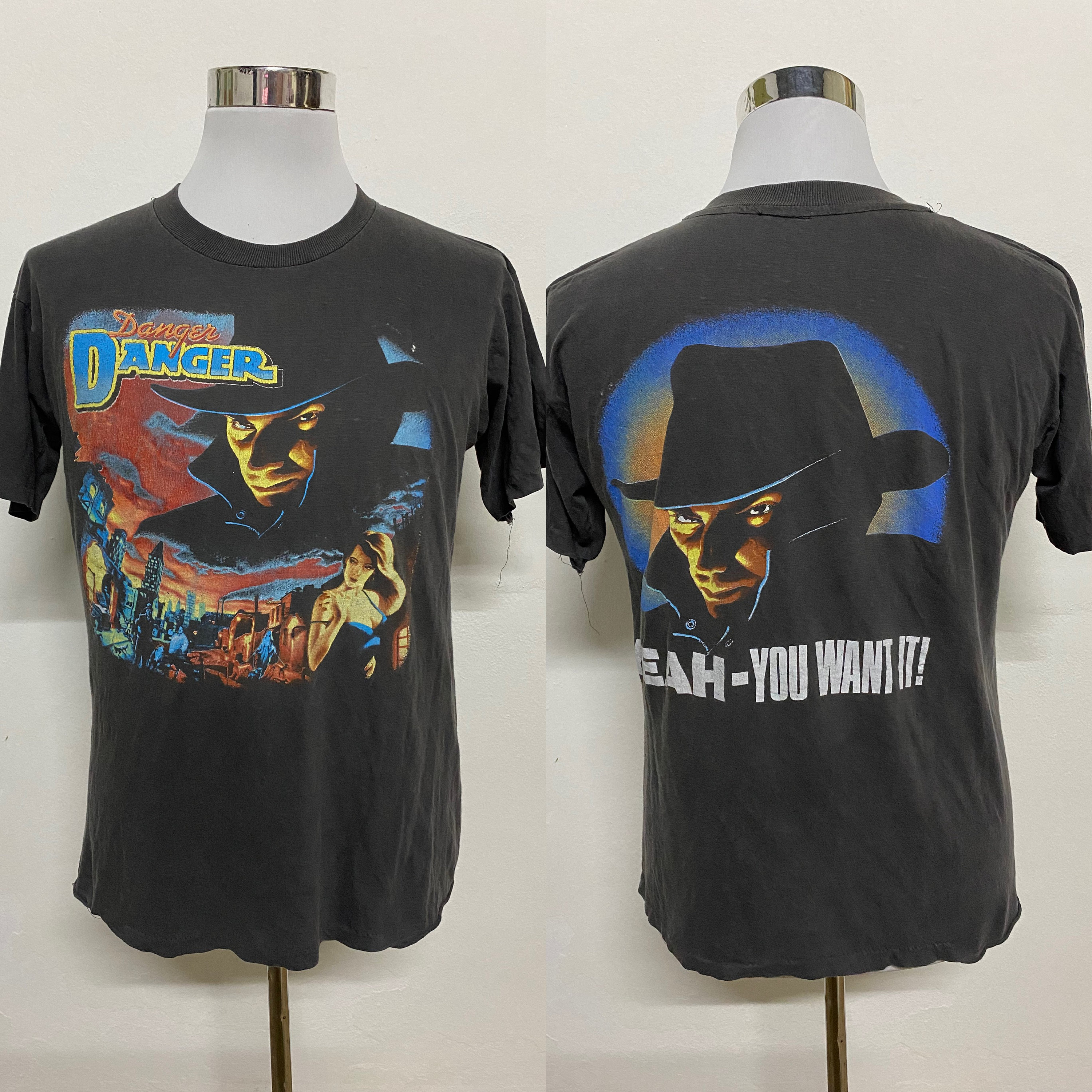 Vintage DANGER DANGER Band Tshirt Sz L - Etsy UK