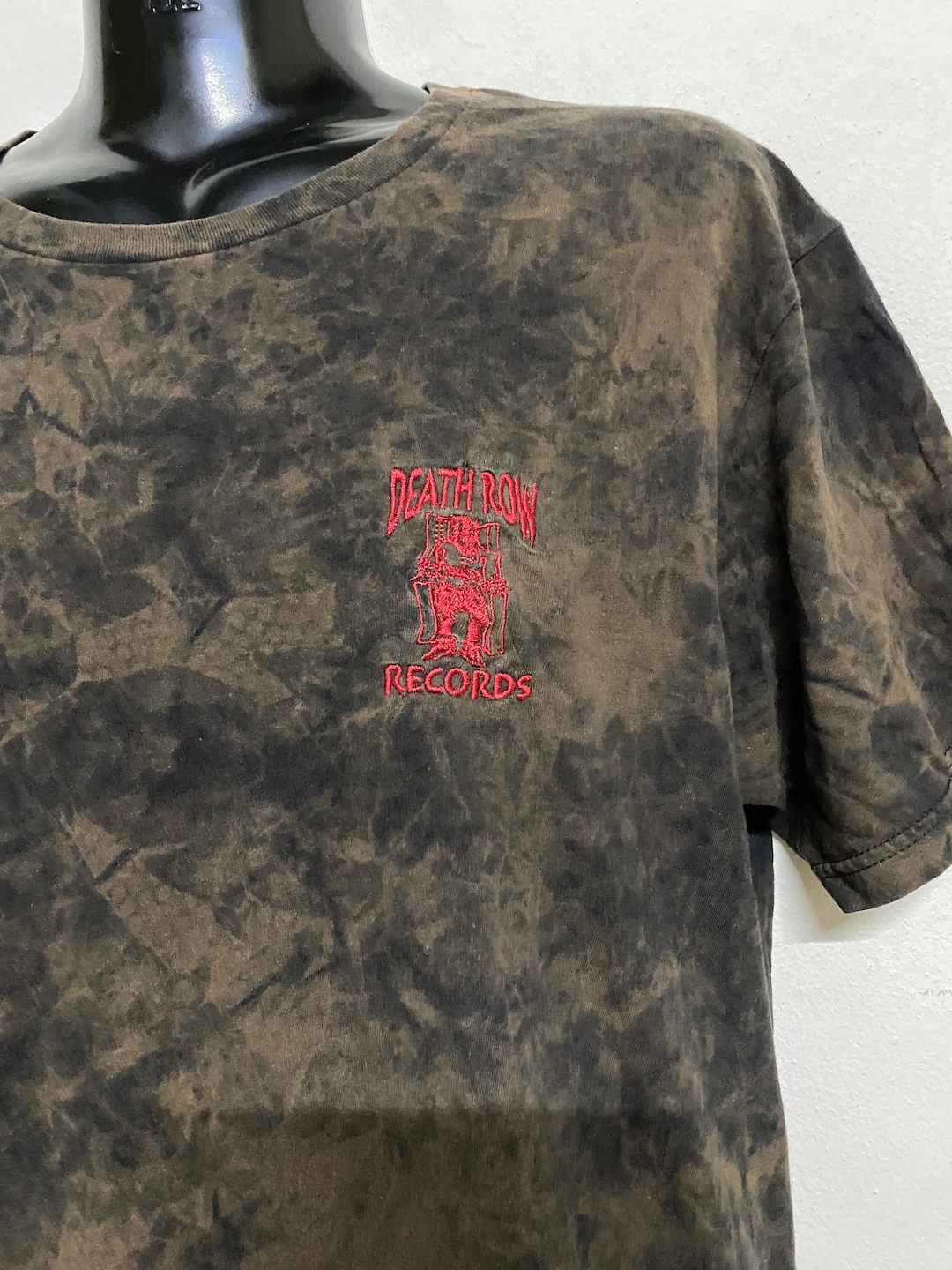 Vintage Death Row Record Promo Tour Concert Acid Wash Tshirt Tupac ...