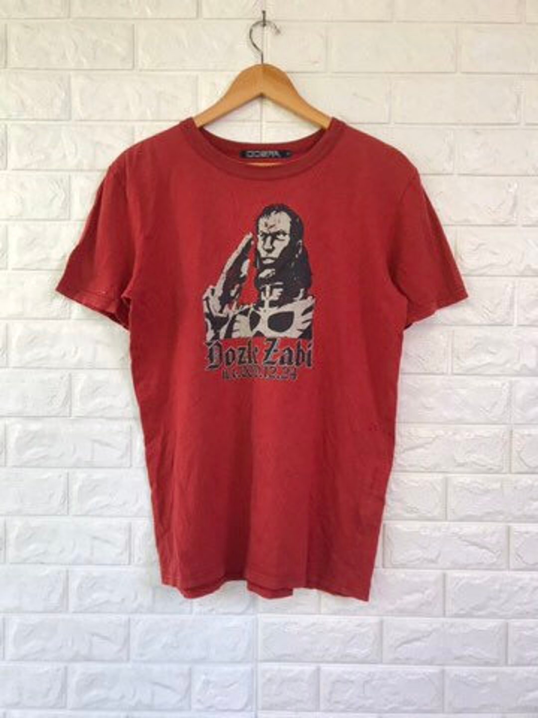 Vintage Japanese Anime DOLZE ZABI Character Mobile Suit Gundam Tshirt ...
