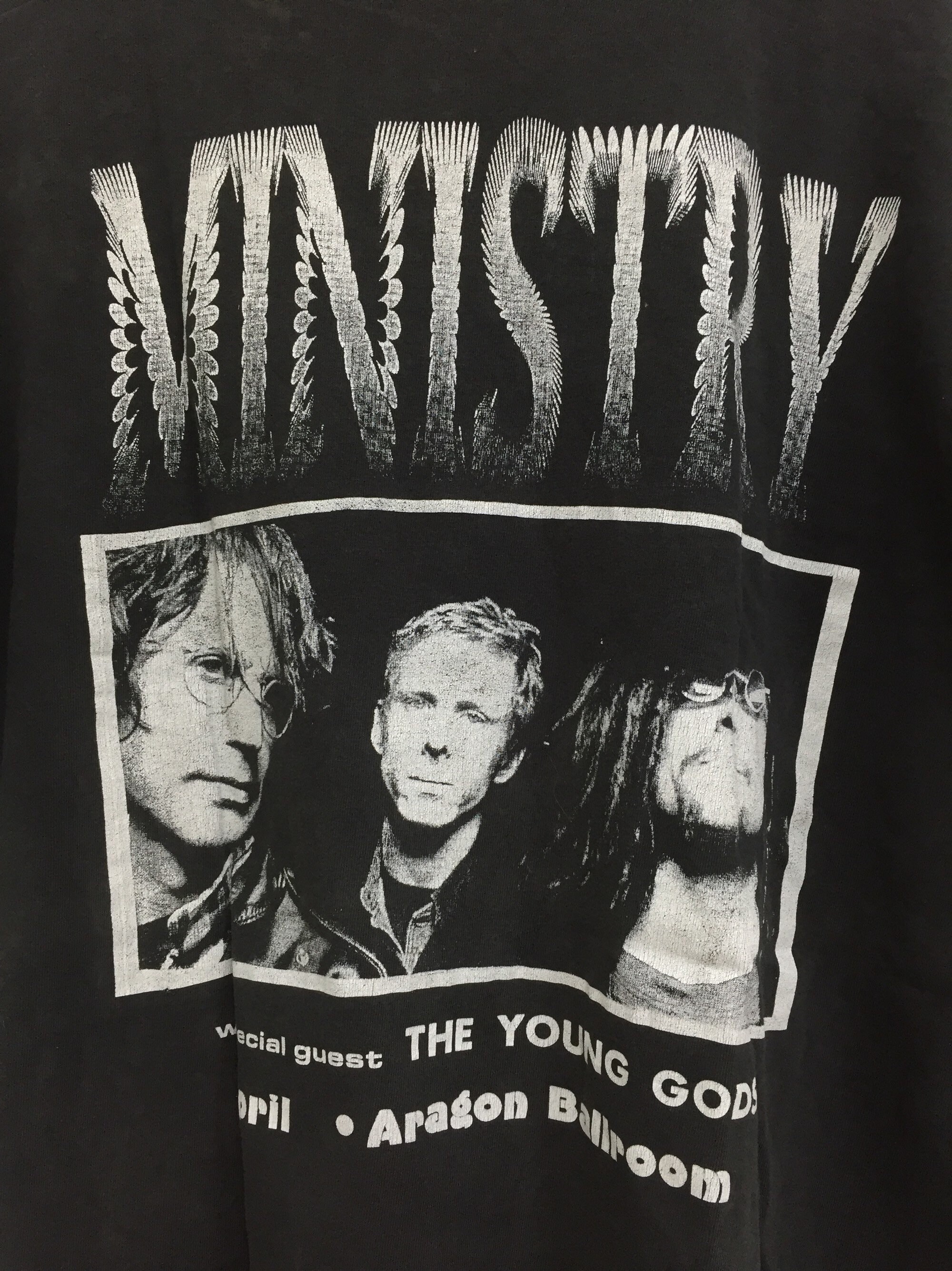 Rare Vintage Ministry Band Shirt Xlarge Size Special Guest the Young ...