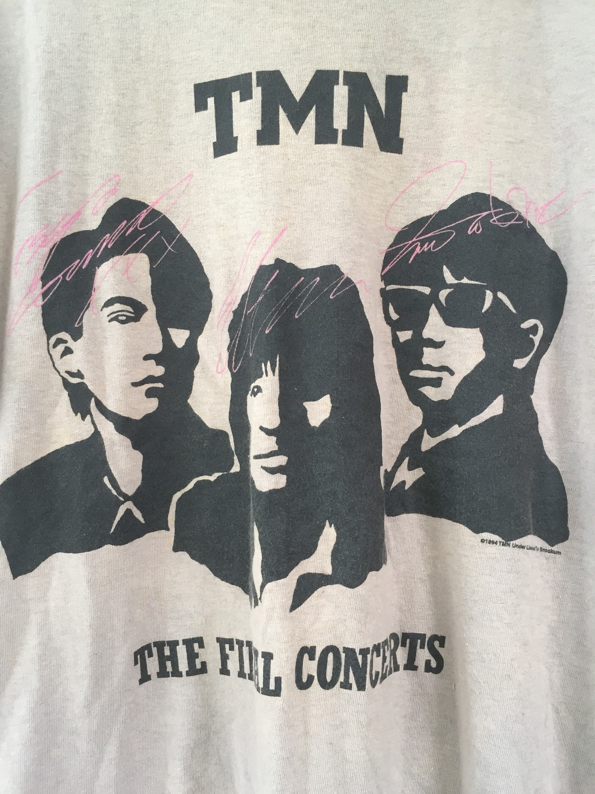 Vintage 90s TMN Band Promo Tour Concert Album Tshirt Size L - Etsy ...