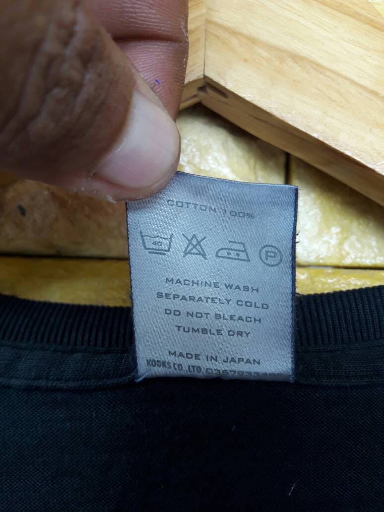 VTG Japanese Brand Number Nine Tshirt Takahiro Miyashita Sz 3 | Etsy