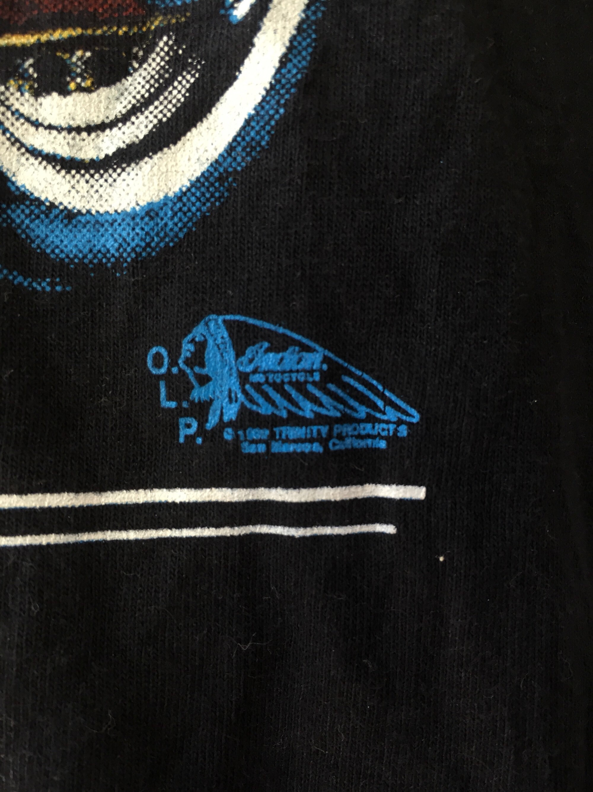 Vintage 90s Indian Motorcycle Tshirt Size Large - Etsy