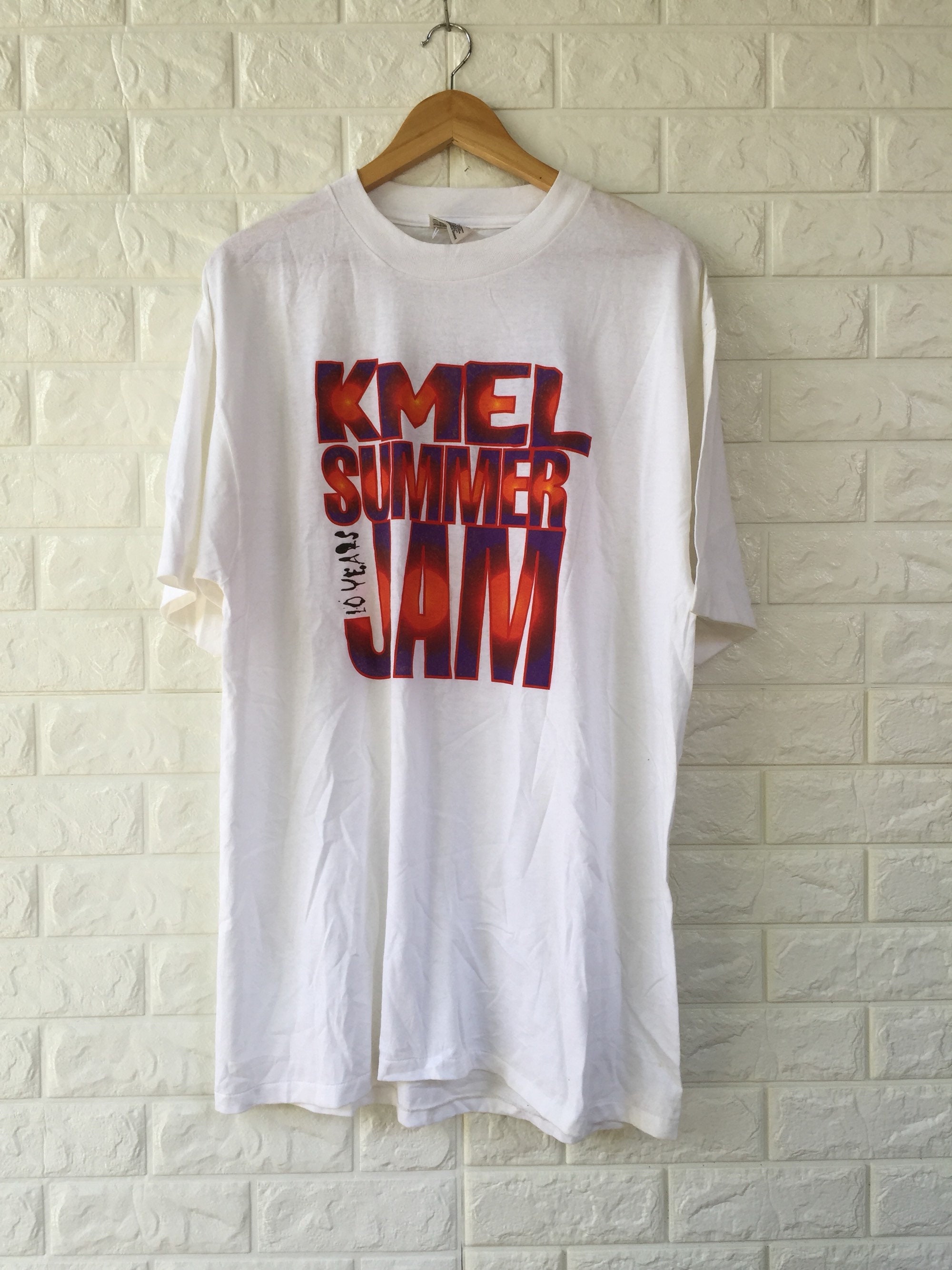 Vintage KMEL JAM Summer Tshirt Sz XL Hip Hop Concert Snoop Dog - Etsy
