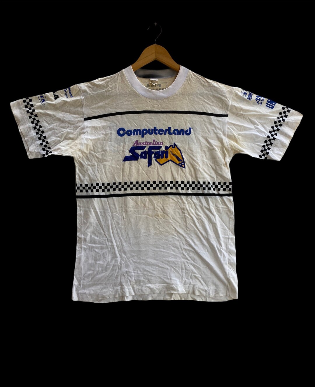 Vintage 90s Piaa Motorsports Computerland 91' Australian Safari Tshirt ...